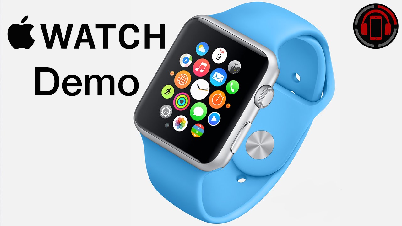 Apple Watch UI Demo - Web App Review & Test - YouTube
