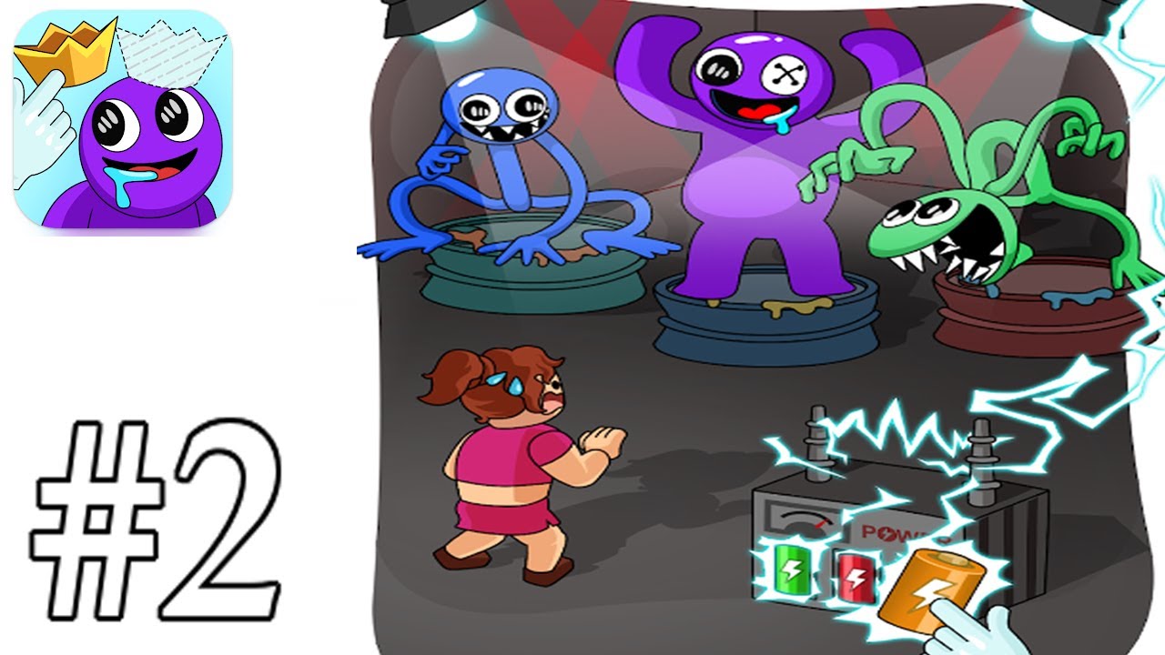 Rainbow Friends DOP: Displace Puzzle - Funny Puzzle Games Level 61-130 ...