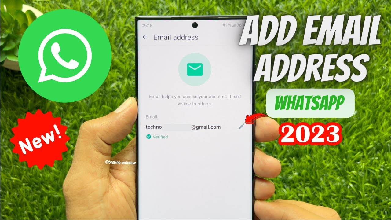 How to Add Email Address in WhatsApp || WhatsApp New Update 2023 - YouTube