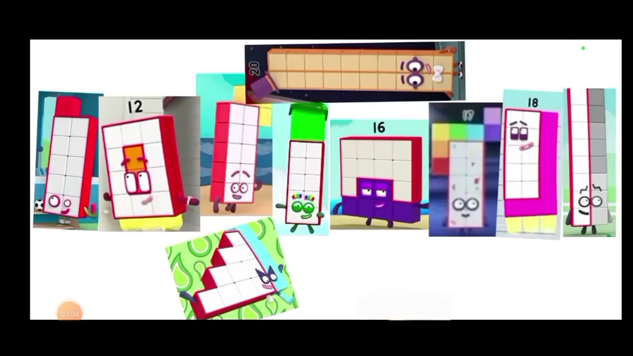 The numberblocks teen numbers 2024 version - YouTube