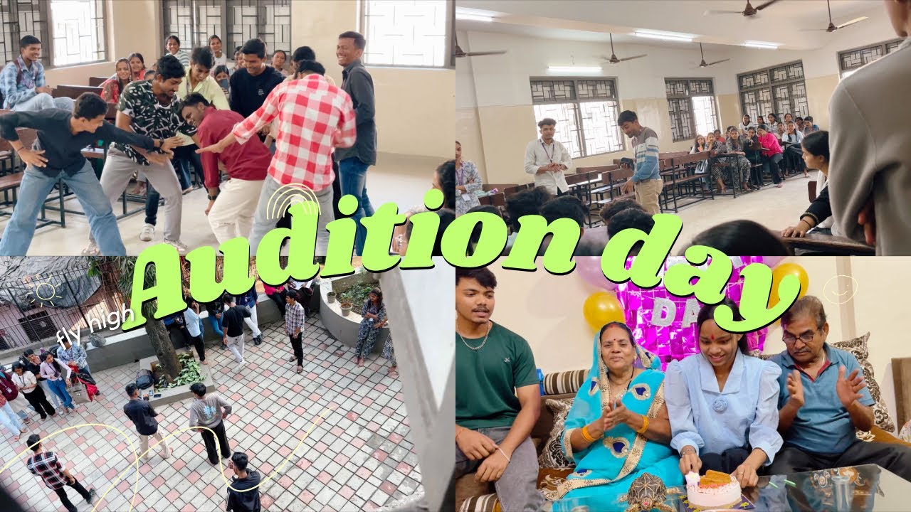 Talent show audition day || birthday celebration || ⁠ ⁠@princy5388 ...