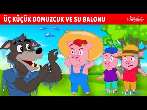 Üç Küçük Domuzcuk ve Su Balonu💧🐷 | Adisebaba Masallar