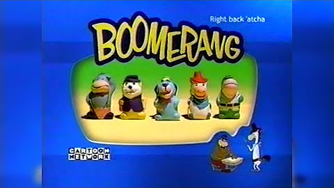 Boomerang Cartoon Network Bumpers & Promos Commericals - YouTube