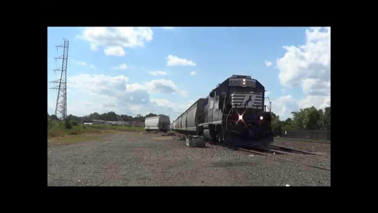 NS "Go Rail" on 212, solid EMD lashup's on CSX, foreign power and more! - YouTube