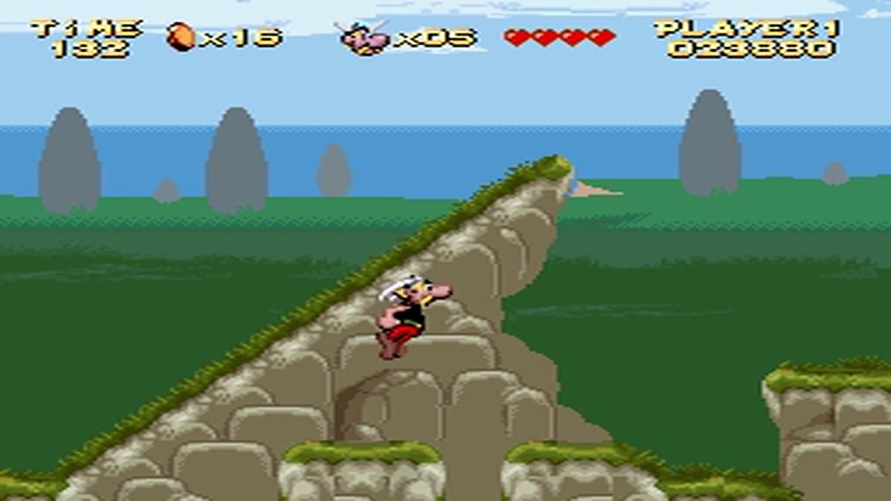 Asterix Super Nintendo Gameplay até zerar - YouTube