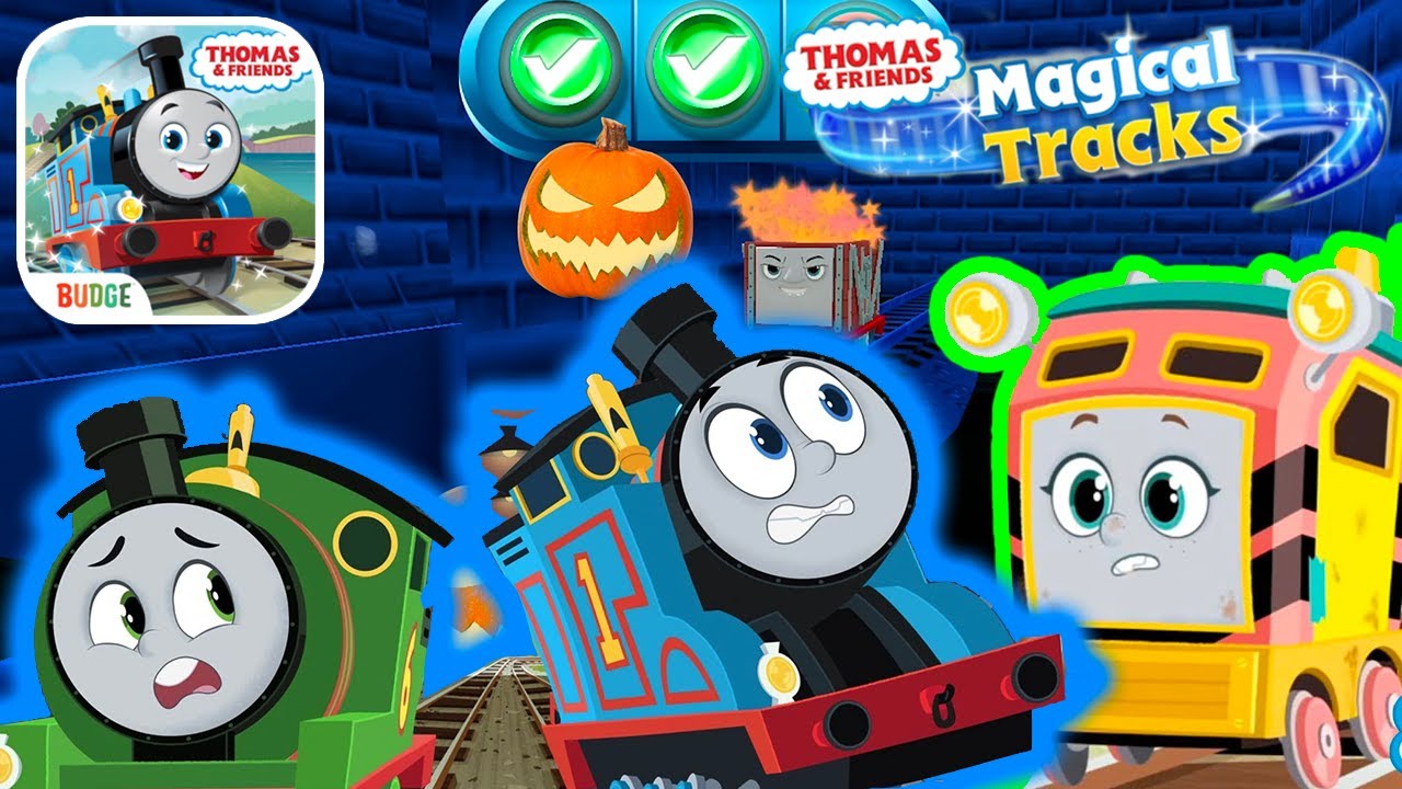 🚂🎄🕷️⭐ Thomas & Friends Magical Track #122 Thomas Percy Carly Haunted ...