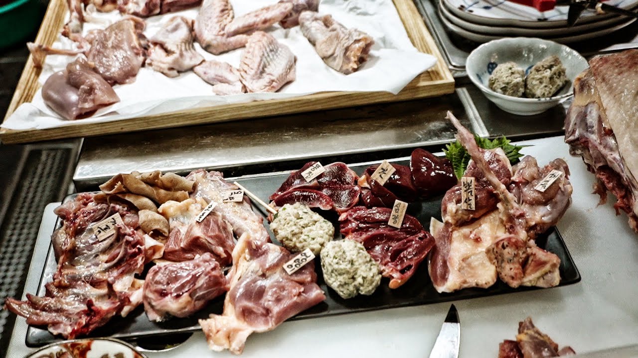 How to Butcher Chicken / World's first chicken cut dishes / 초대형 토종닭 무려 ...