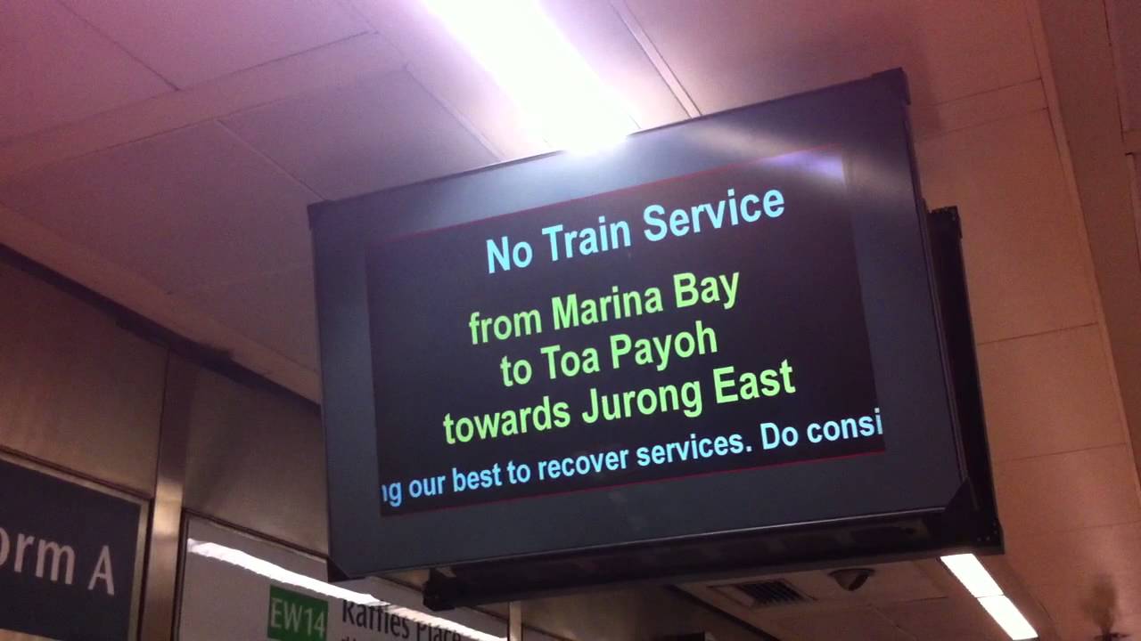Newton MRT Fire | SMRT Train Disruption AGAIN on Feb 13 - No Service ...