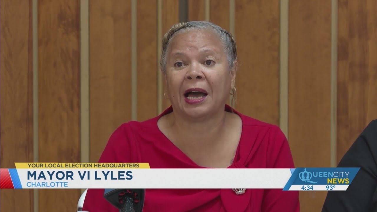 Charlotte Mayor Lyles announces support for VP Harris, plan to lower ...