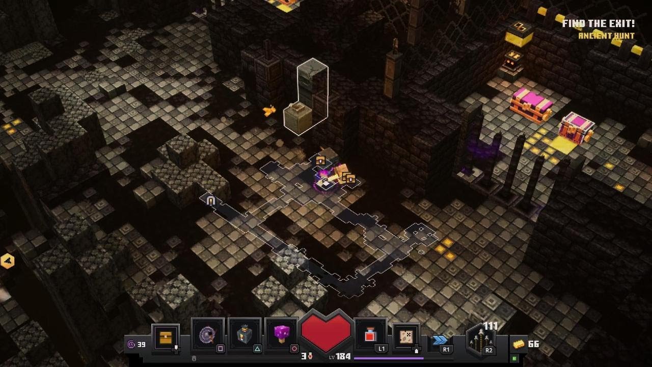 Ancient hunt and tower(Minecraft Dungeons) - YouTube