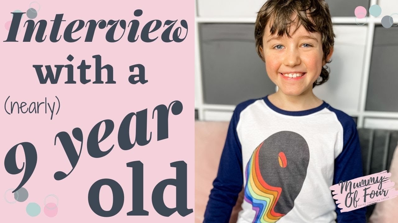 INTERVIEW WITH A NINE YEAR OLD | HAPPY 9th BIRTHDAY WILLIAM | CUTE ...
