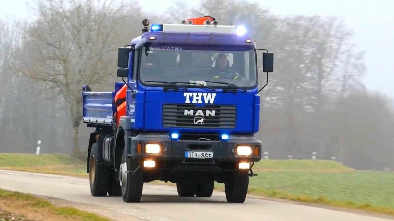 LKW-K Lkr THW OV Starnberg - YouTube
