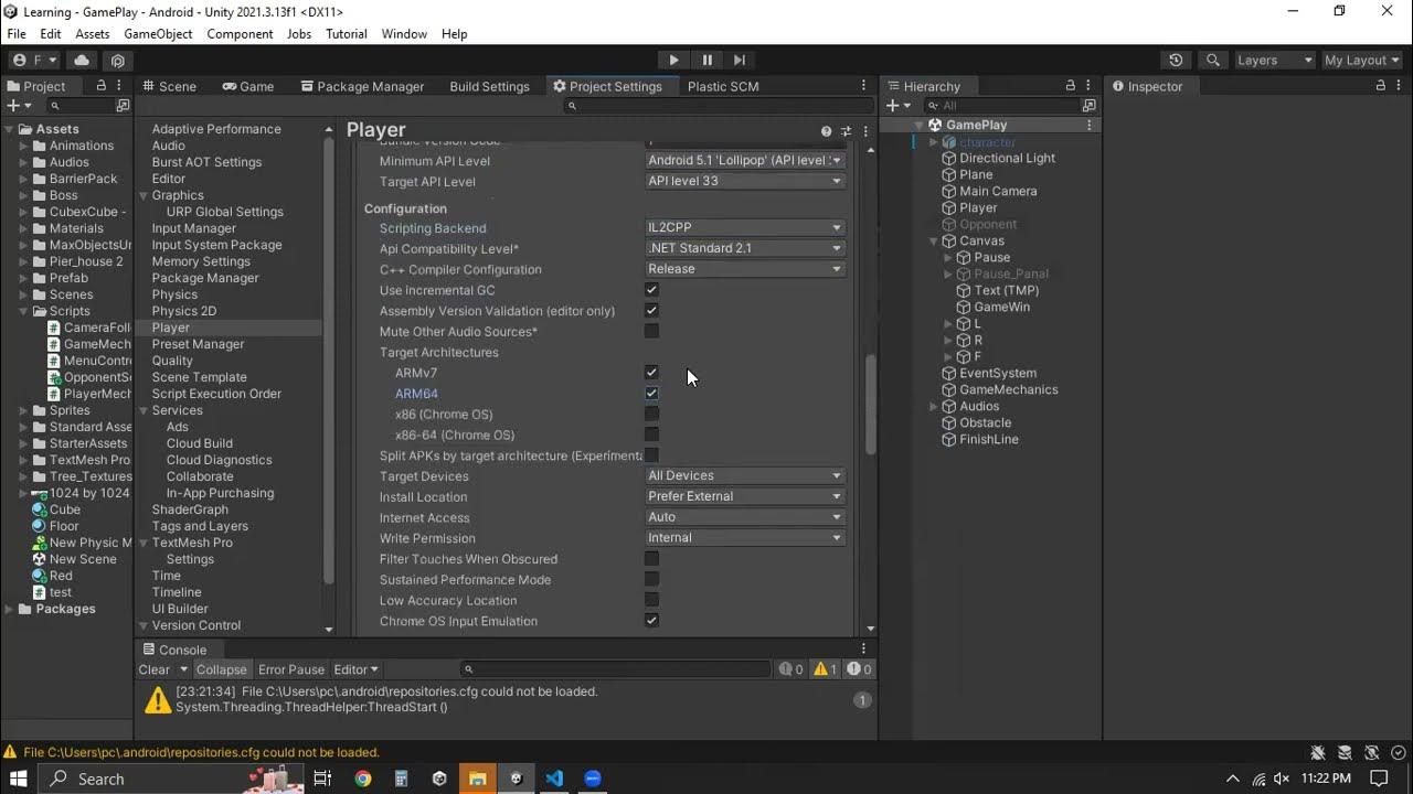 How to build your game for Android & Play Store | Android Build | UNITY C# | APK + AAB - YouTube