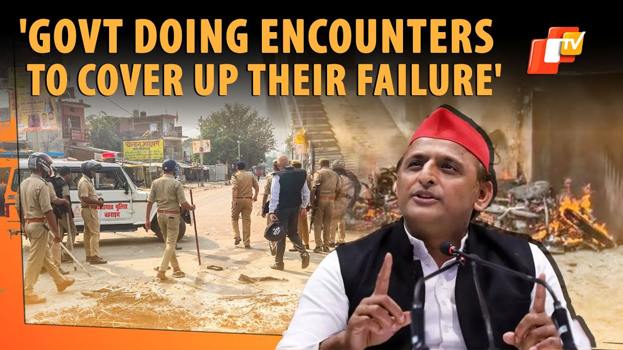 Bahraich Violence Accused Killed In ‘Encounter’: Akhilesh Yadav Terms ...