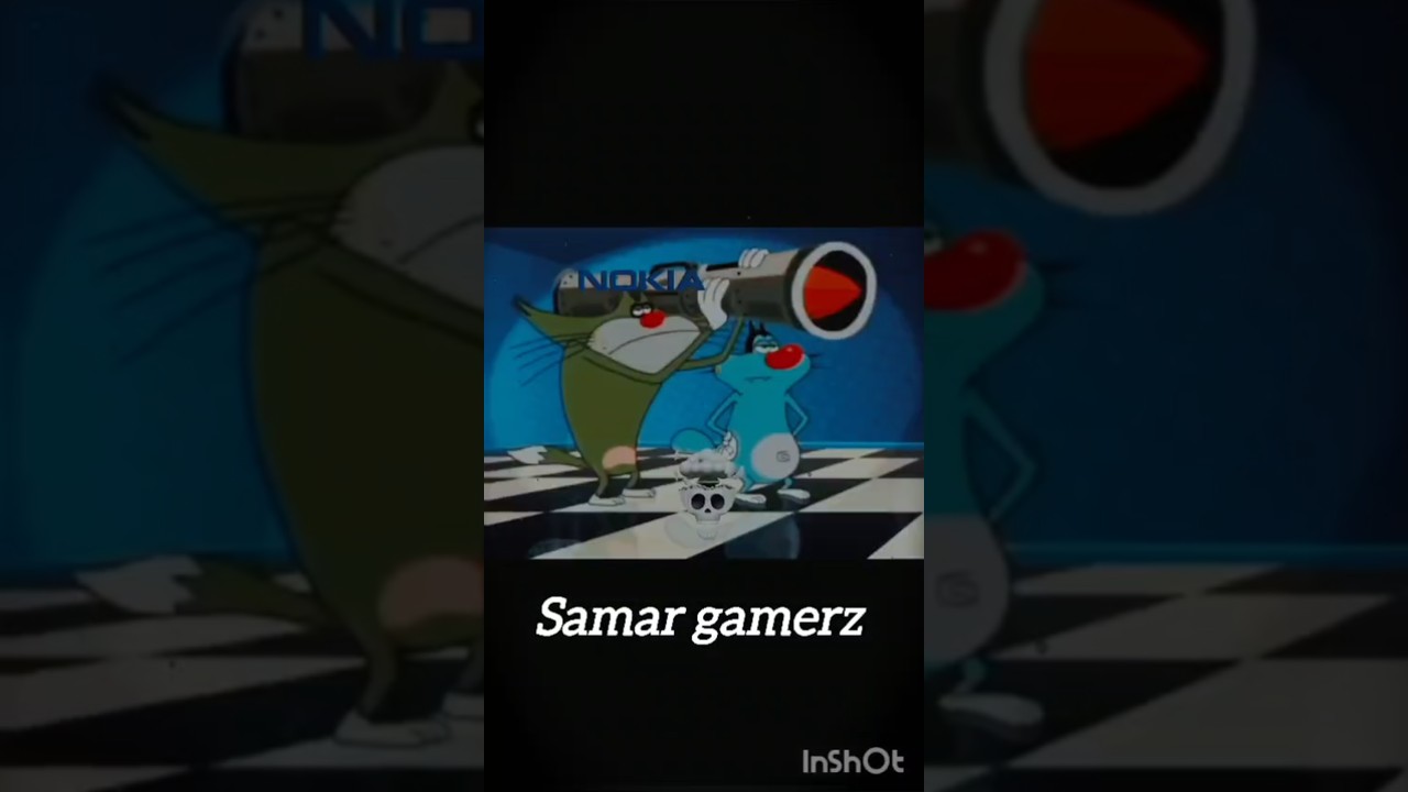 the power of Nokia #oggy #cartoon #nokia - YouTube