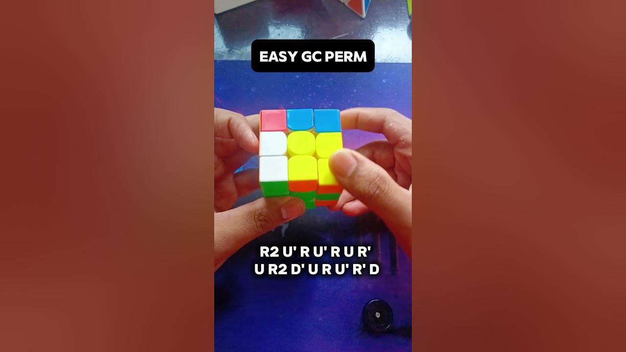 Easiest Gc Perm PLL Algorithm and fingertricks of Speed cubers. - YouTube