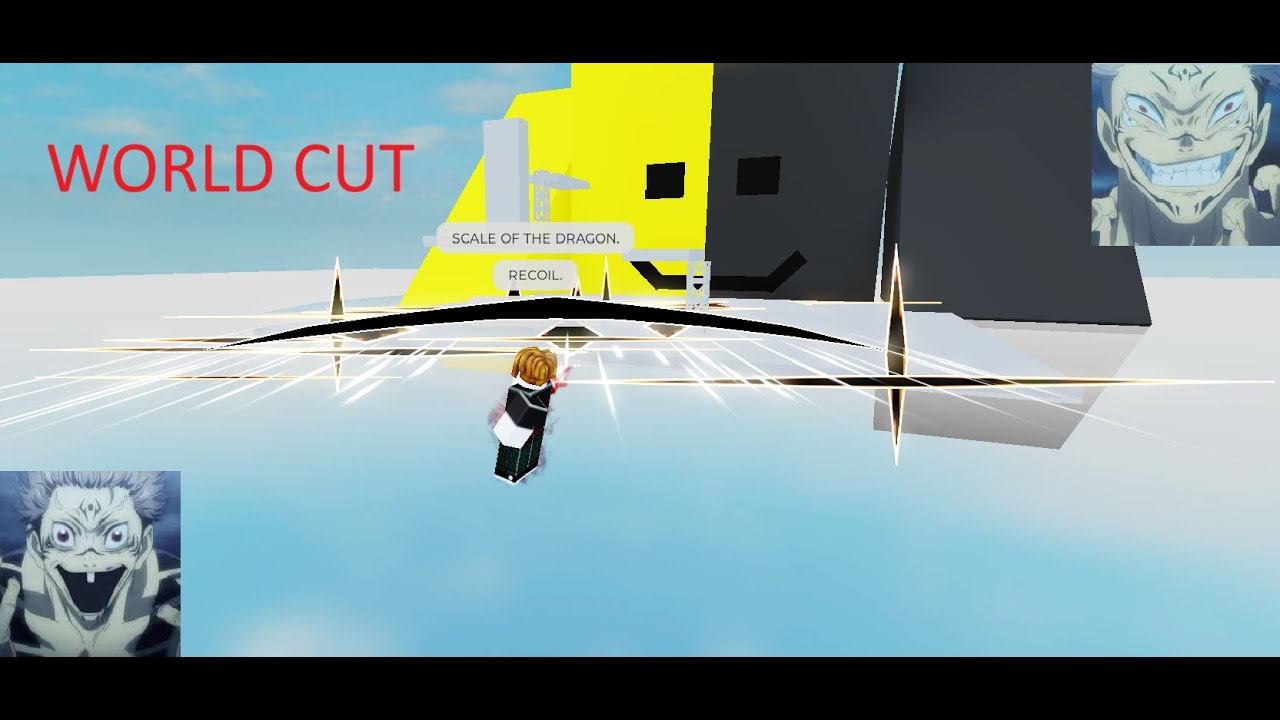 Jujutsu Shenanigans how to use Sukuna world cut - YouTube