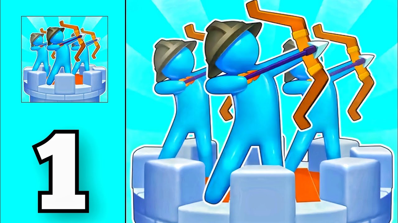 Archery Bastions - Gameplay Walkthrough Part 1 (Android, iOS) Archery ...