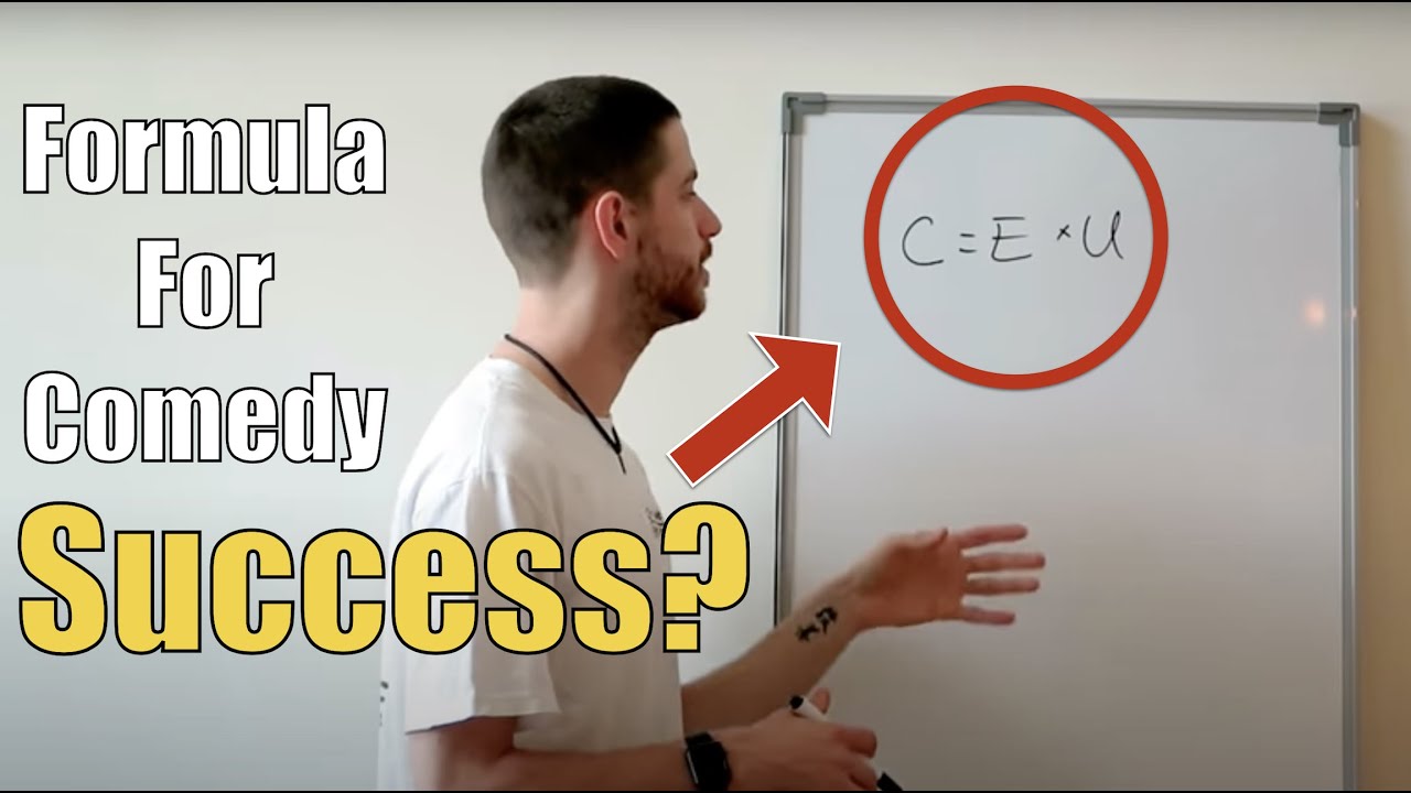 #1 Key to a Successful Career in Stand-Up Comedy - YouTube