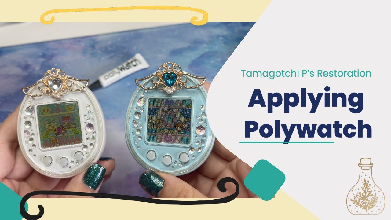 Using PolyWatch for Tamagotchi P's Scratches - YouTube