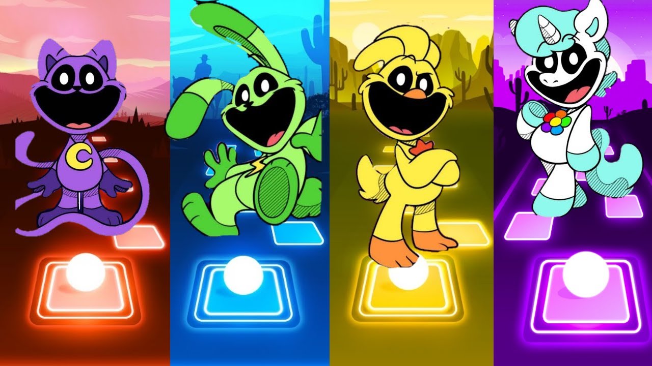 Poppy Playtime 3: Believer x Bones x Dance Monkey x Enemy | Tiles Hop ...