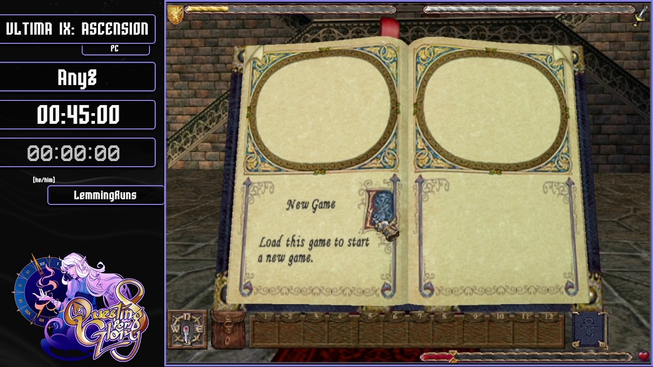Ultima IX: Ascension Any% by LemmingRuns - Questing for Glory 8 - YouTube