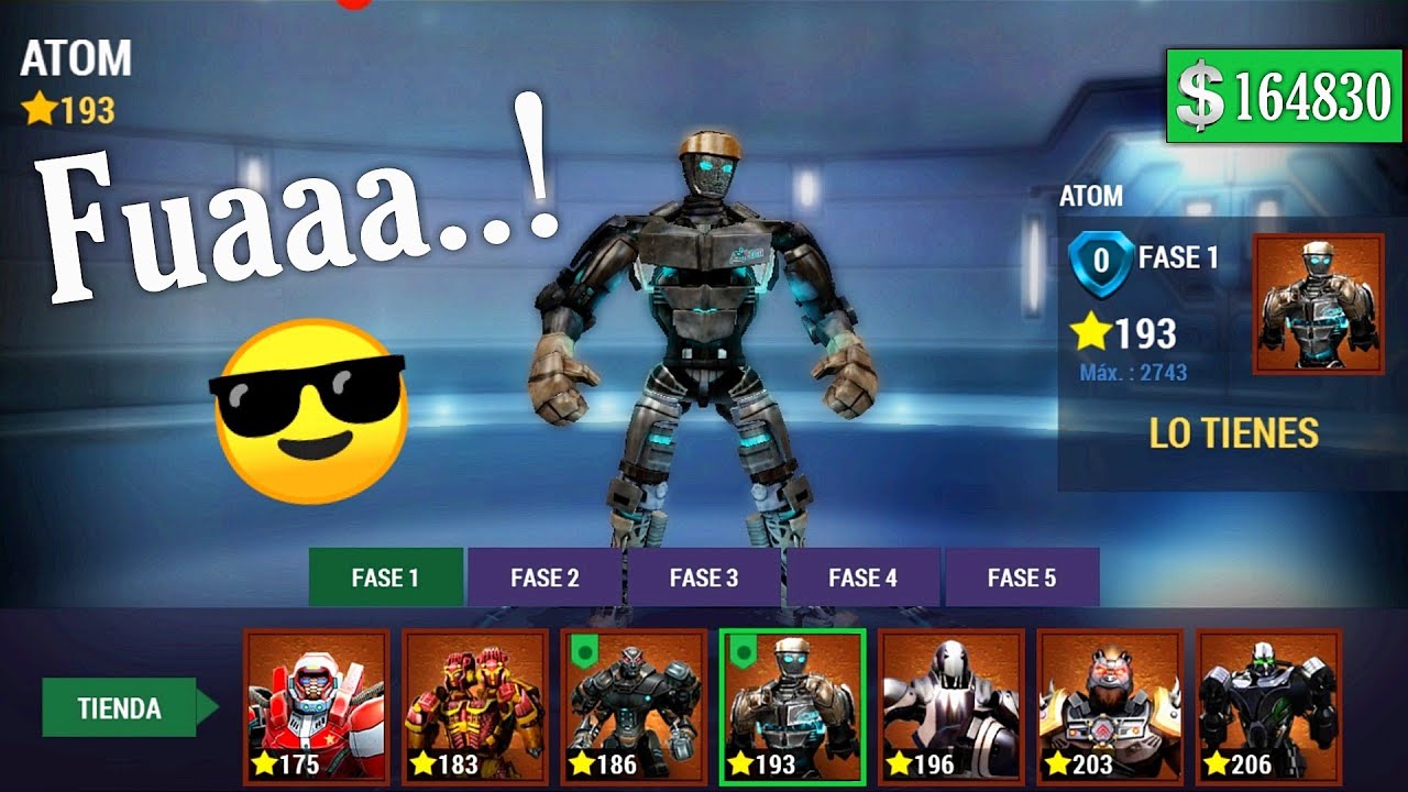 Llegada de La Leyenda más Esperada "ATOM" 😎🎖️ || Real Steel Boxing ...