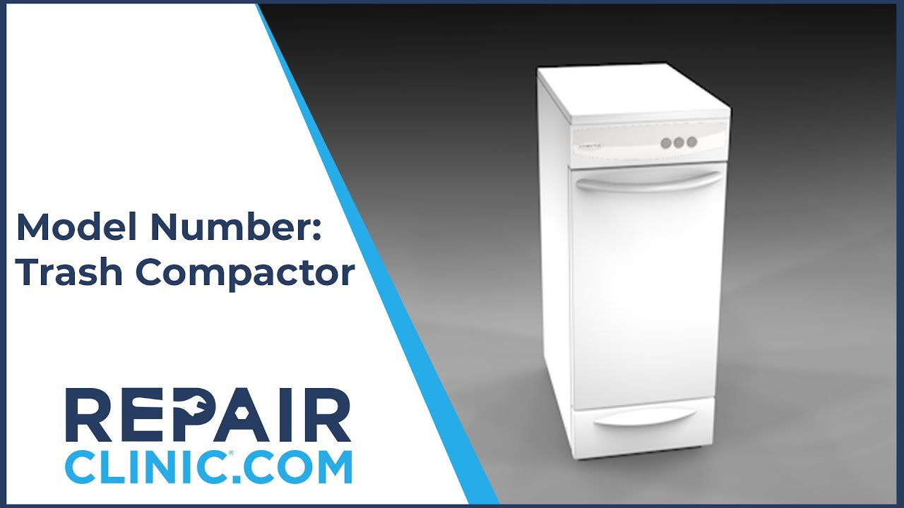 How to Find the Model Number on a Trash Compactor - Tech Tips from ...