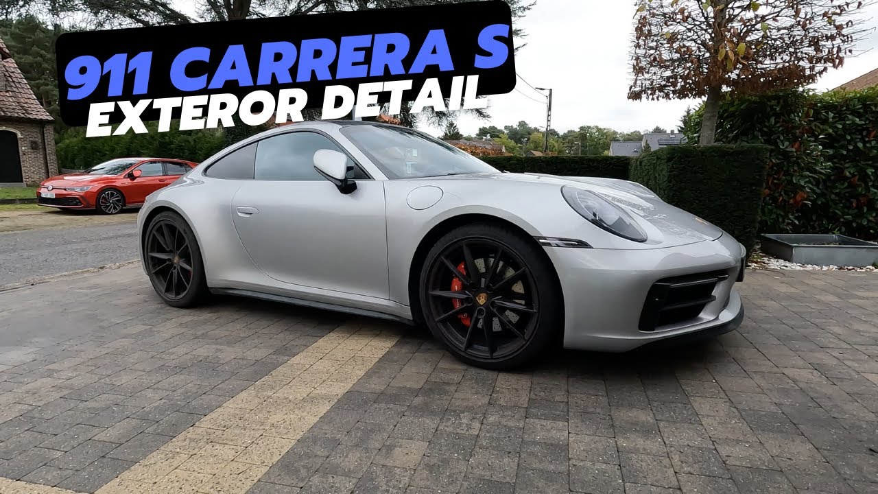 Cleaning A Porsche 911 Carrera S - Exterior Auto Detailing - YouTube
