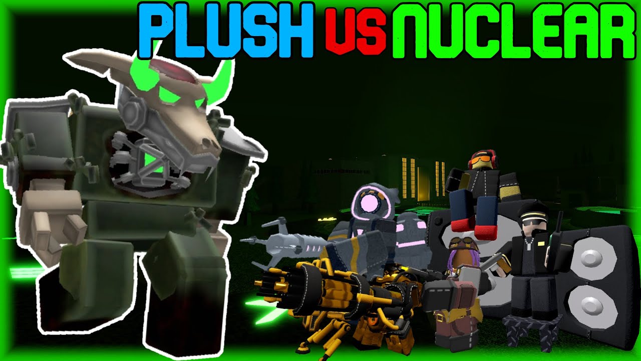 Plushie Skins VS PW2 || Tower Defense Simulator - YouTube