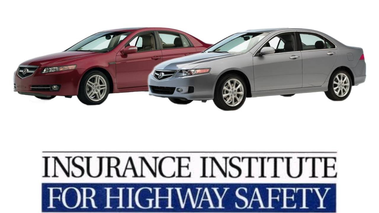 IIHS Bumper Test Acura (2007) - YouTube
