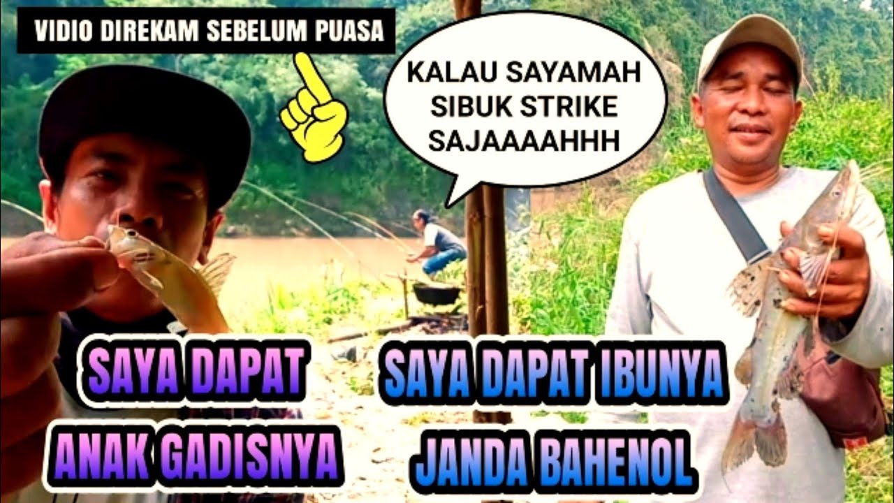 Mancing ikan baung ikan tagih , di SUNGAI CISOKAN CIRANJANG CIANJUR ...