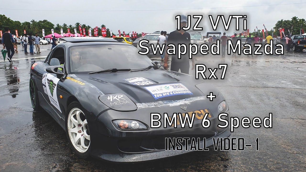 EF Builds - 1JZ VVTi Rx7 FD BMW Gs6 53dz gearbox Swap - YouTube