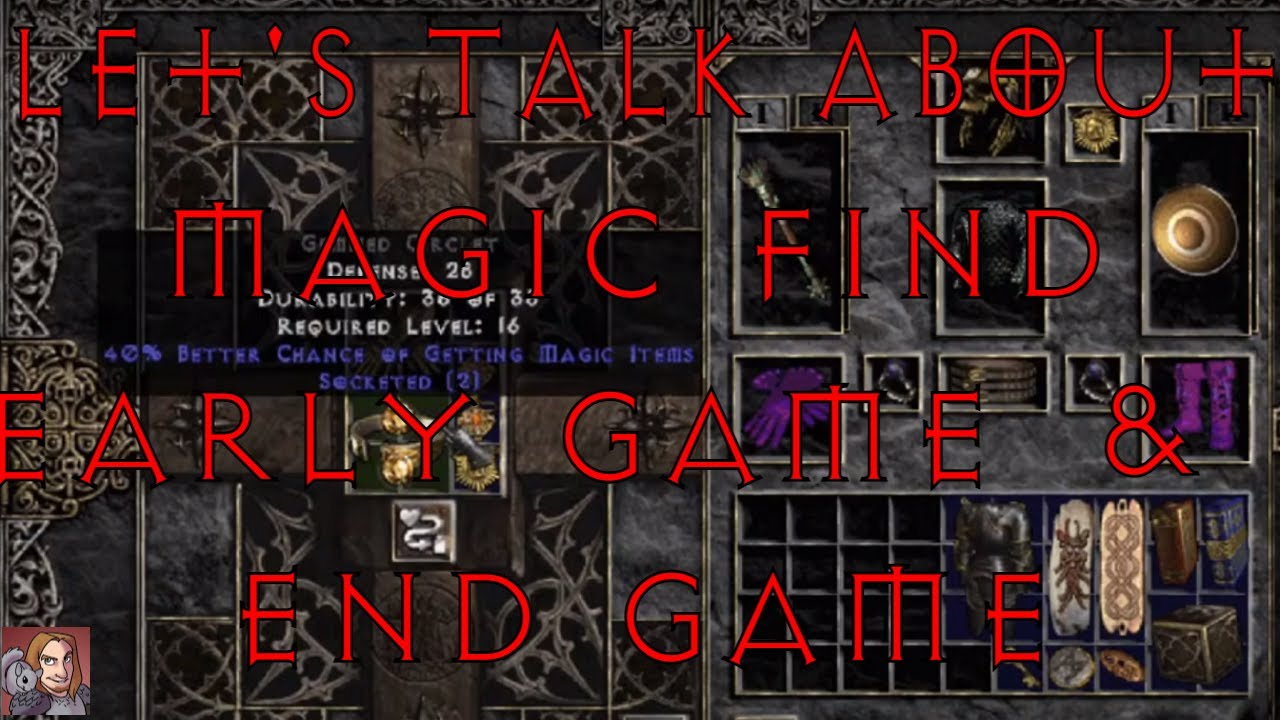 Hyped for Diablo II Resurrected - Let's Talk Magic Find & How it Works ...