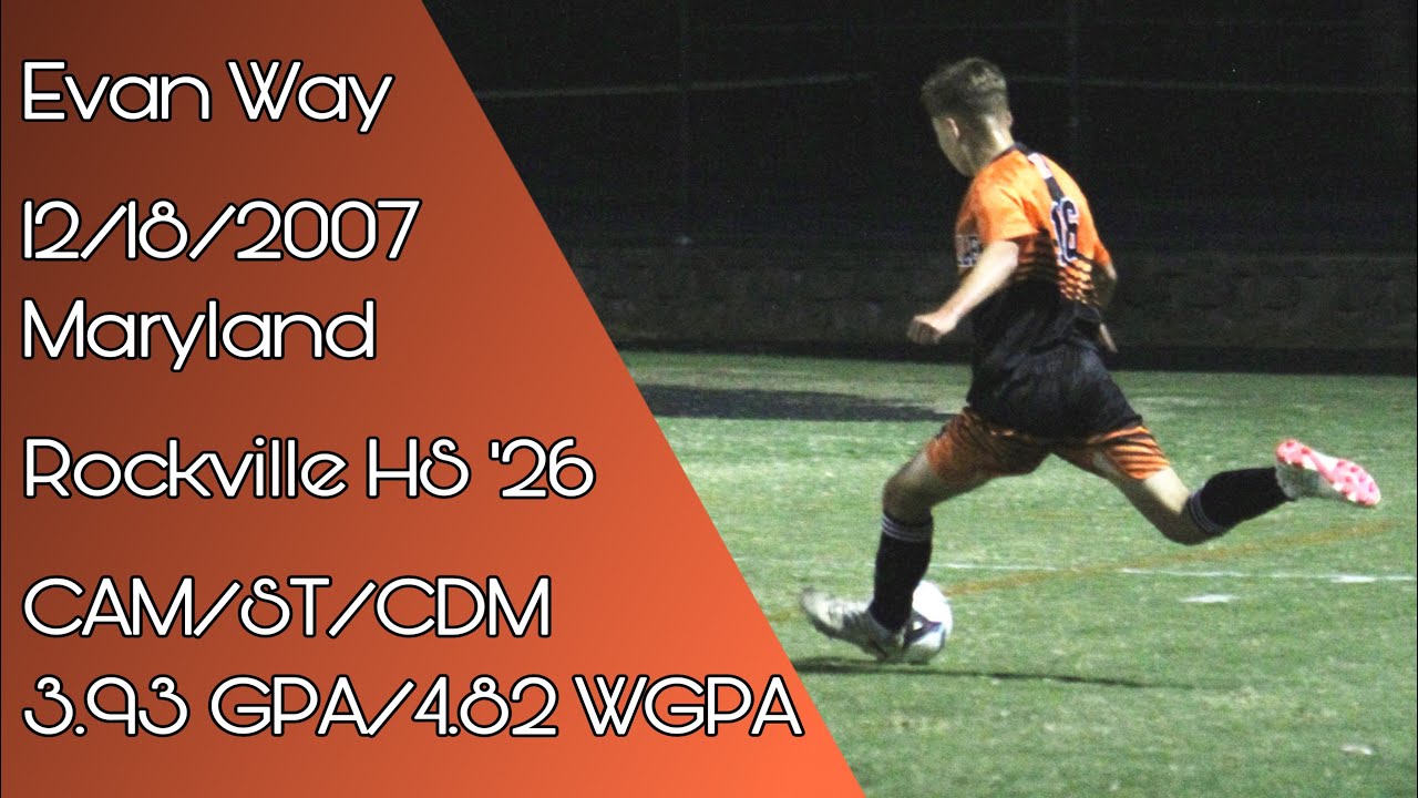 Evan Way - High School 2024 Season Highlights - YouTube