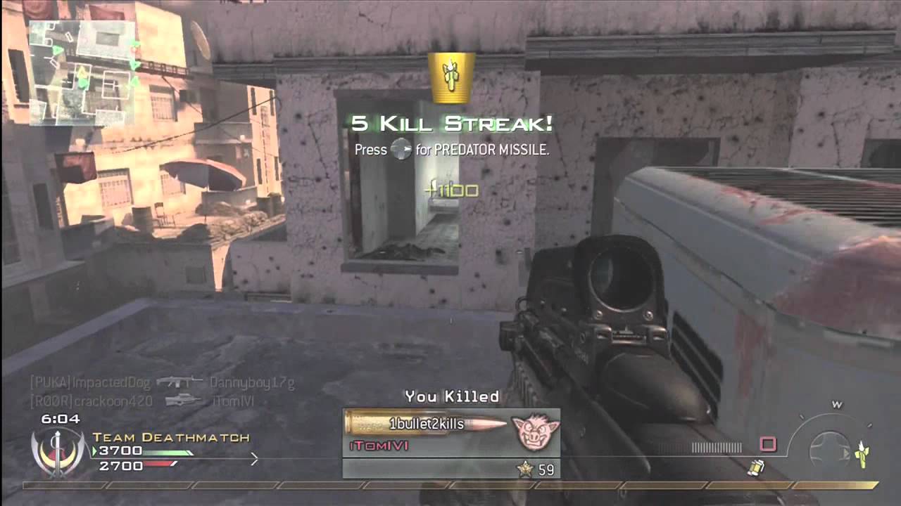 COD:MW2 Karachi F2000 RDS 3.85kd TDM /3,5,X/ F2000?=Famas? Fluid Map(s ...