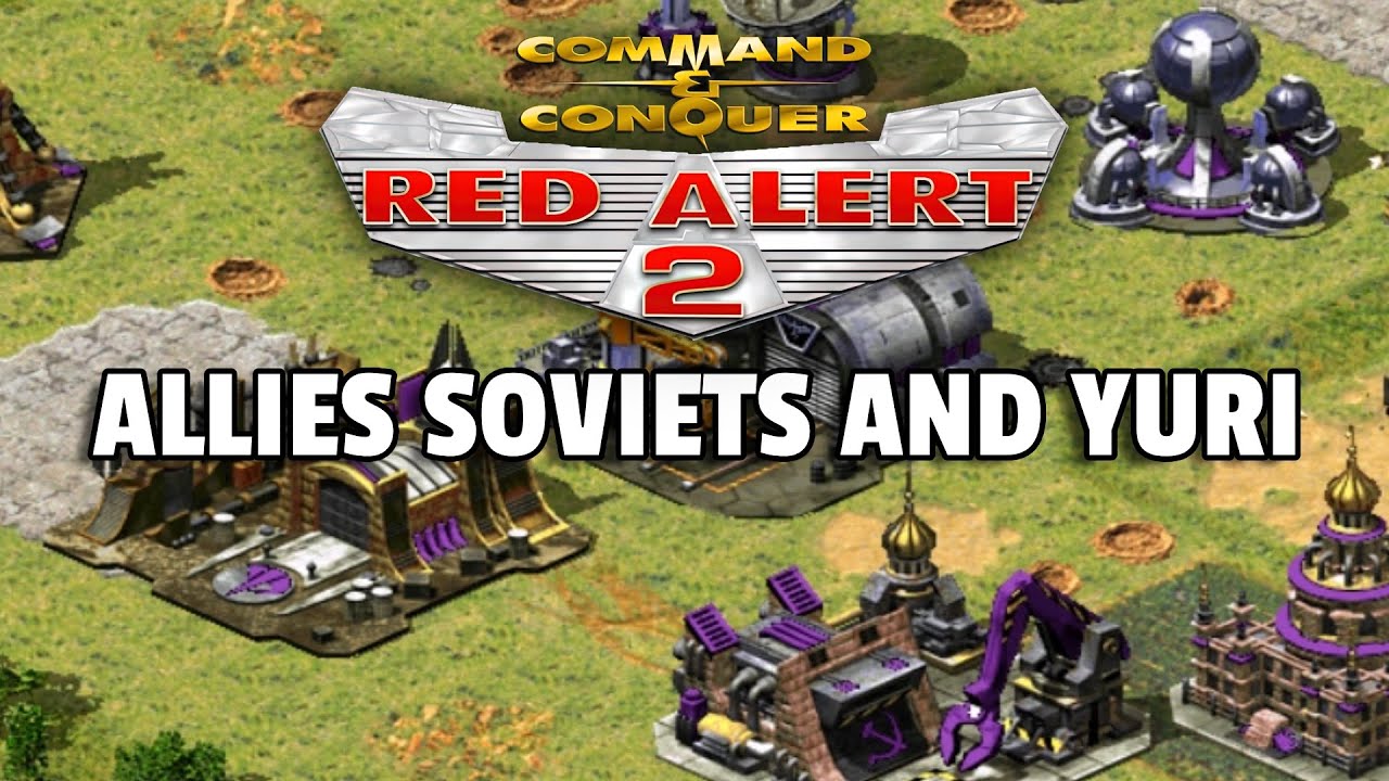 Red Alert 2 | Allies, Soviets & Yuri | (6 vs 1) - YouTube