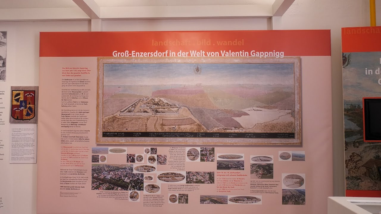 Eröffnung der Ausstellung landschaft bild wandel Groß Enzersdorf - YouTube