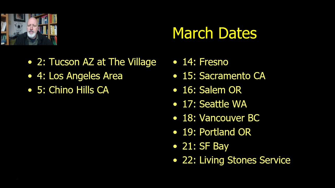 March 2020 Meetup Tour Update #2 - YouTube