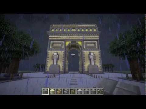 Arc de Triomphe - Minecraft - YouTube