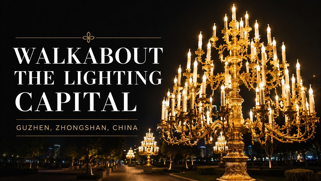 Walkabout The Lighting Capital, Guzhen, Zhongshan, China - YouTube