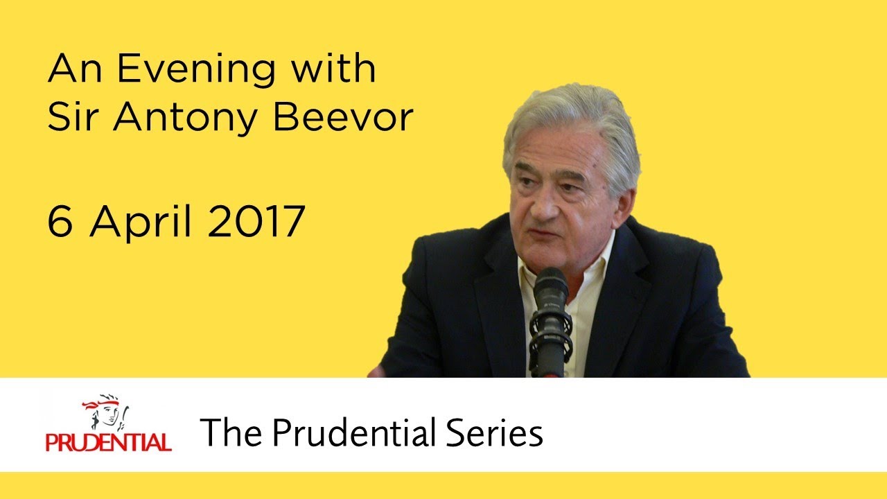 An Evening with Sir Antony Beevor - YouTube