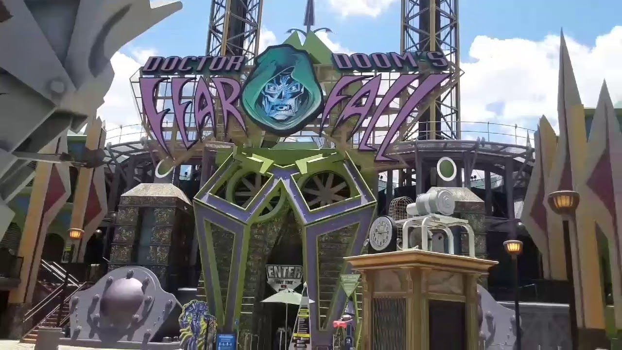 Doctor Dooms Fear Fall Universal Studios Orlando Islands Of Adventure ...