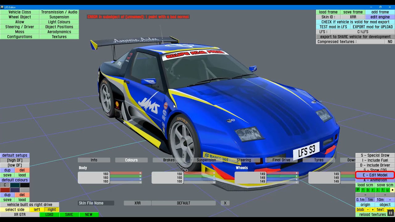 Creating Skins to Live For Speed - Part 1 (Preparations) - YouTube