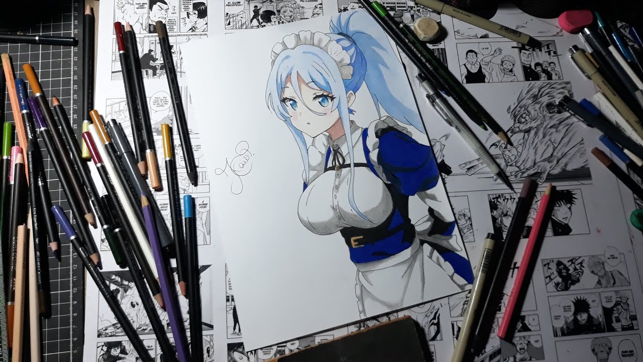 Drawing Sylpha of Tensei Shitara Dainana ouji datta | Kaio Drawart ...