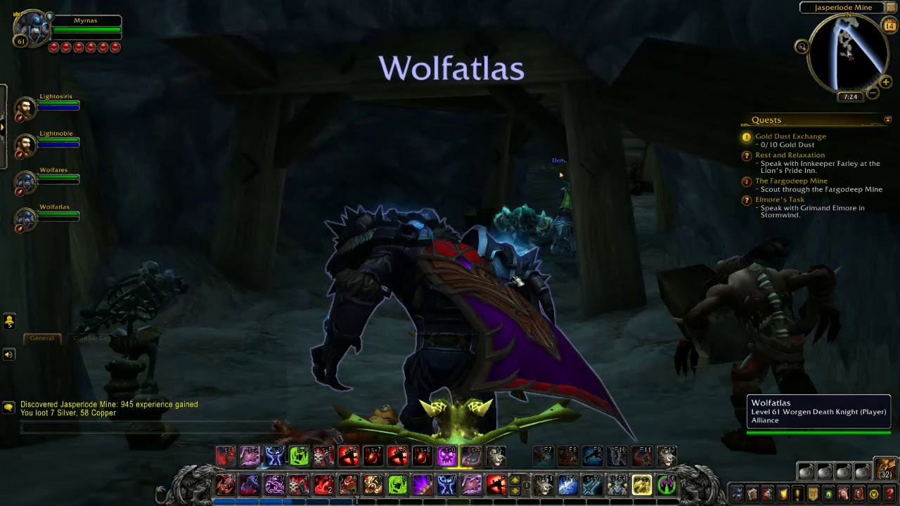 World of Warcraft pt. 12 Elwynn forest - YouTube
