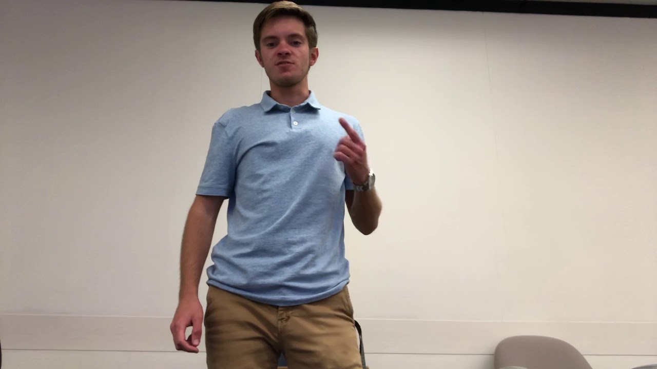 Communications Peer Introduction Speech - YouTube