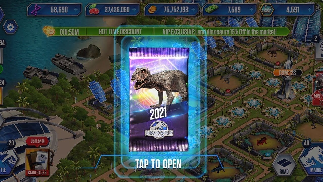 2021 Pack !!! || Jurassic World The Game - YouTube