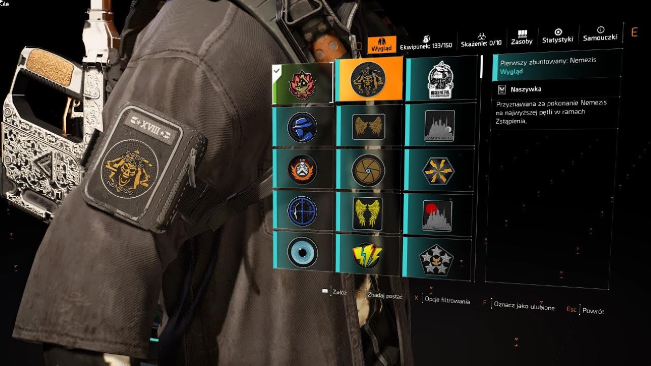 The Division 2 - Descent - Arm Patch "First Rogue: Nemesis" - YouTube