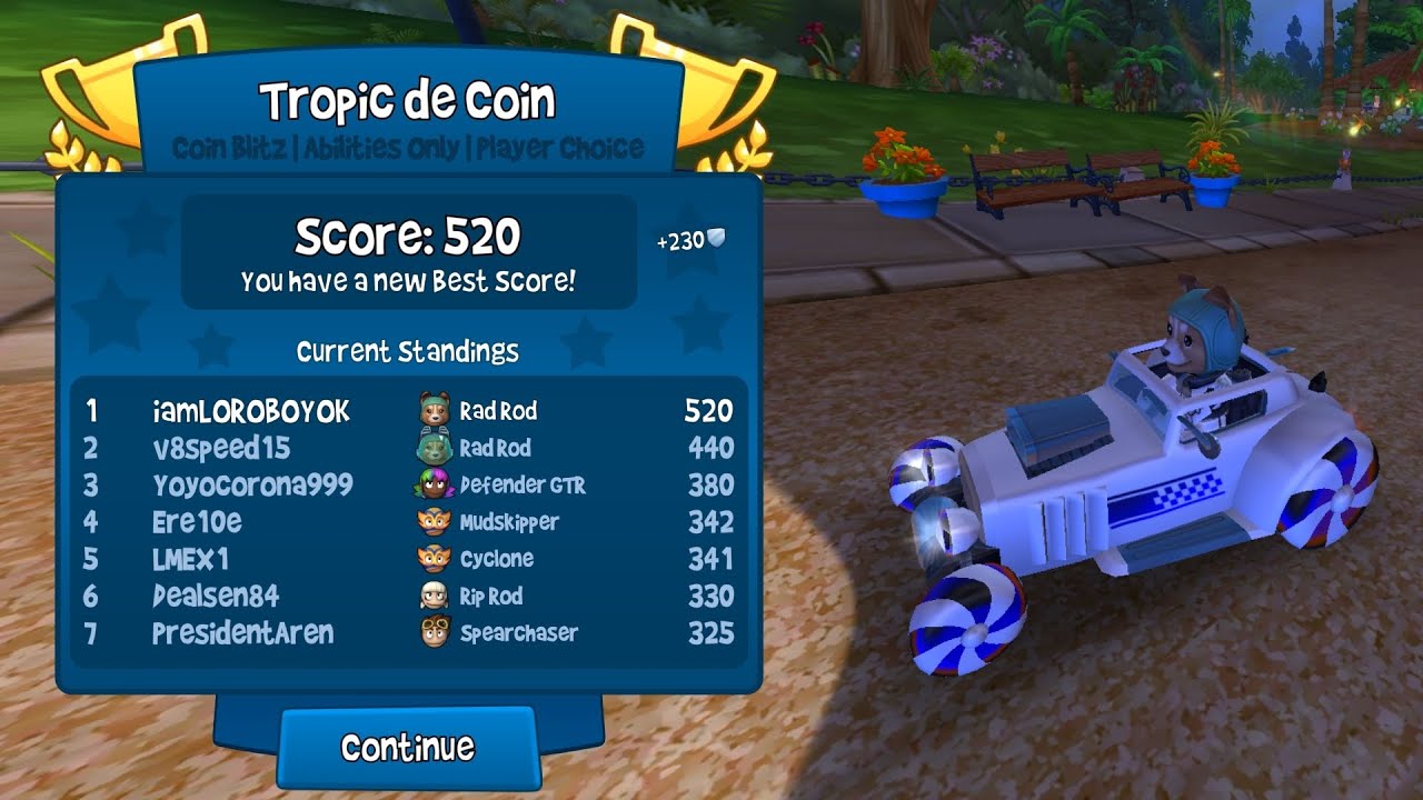 520🪙 - Tropic de Coin🌴🏖️ Lambini🏆🥇 #beachbuggyracing2 #bbr2gameplay # ...